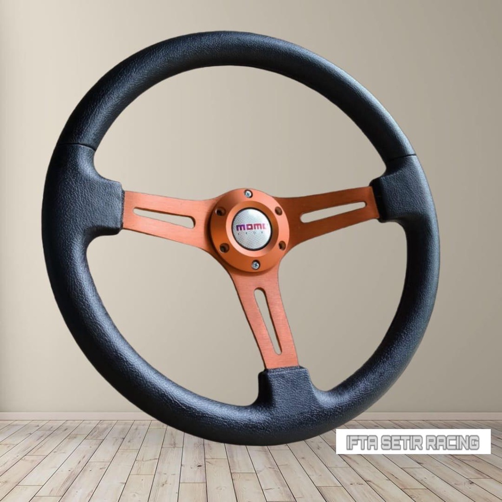 Jual Setir mobil racing ukuran 15 inci semi celong | Shopee Indonesia