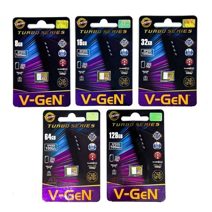 Jual Micro Sd V-Gen Class 6 Memory Card V-Gen Original | Shopee Indonesia