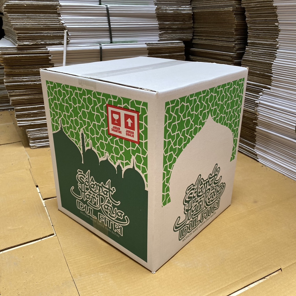 Jual Paket 50 pcs Box Parcel 30x30x33 cm Kardus | Parcel | Lebaran ...