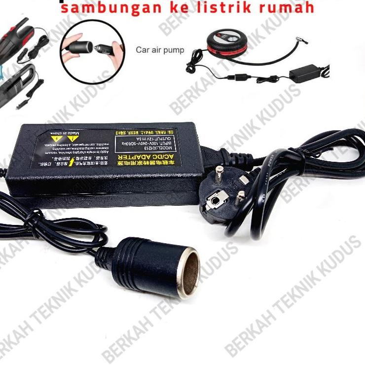 Jual Hadir Promo adaptor 12v 8amper 5amper vacum cleaner, pompa ...