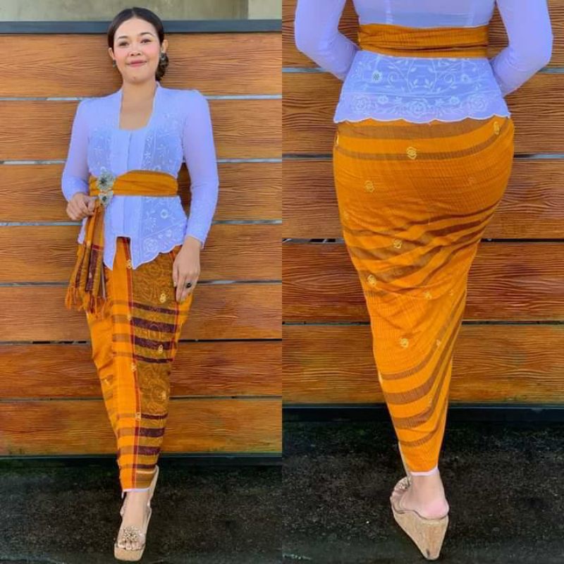 Jual Kamen endek/set kamen endek selendang | Shopee Indonesia