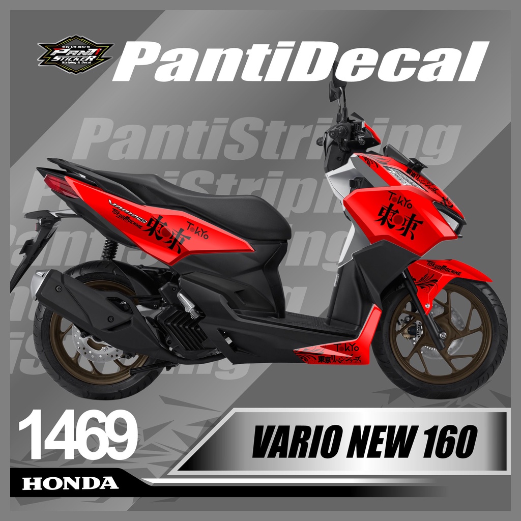 Jual Decal Stiker Vario New 160 Full Body Stiker Skotlet VARIO ...