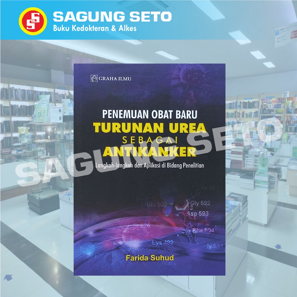 Jual BUKU PENEMUAN OBAT BARU TURUNAN UREA SEBAGAI ANTI KANKER / FARMASI ...