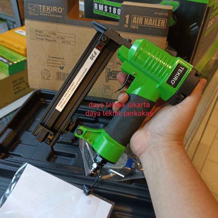 Jual tekiro air nailer f30 / alat paku tembak tekiro f30 / paku angin f30 tkr | Shopee Indonesia