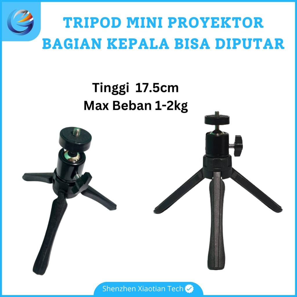 Jual Tripod Mini Proyektor | Dudukan Tripod Projector Portable | Stand ...
