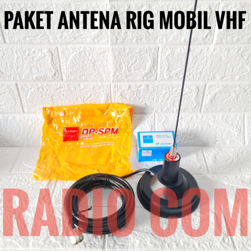 Jual ANTENA RIG MOBIL VHF D-ANTENA PO150 PO 150 VHF PLUS BRACKET MAGNET DP SPM / ANTENA PECUT ...