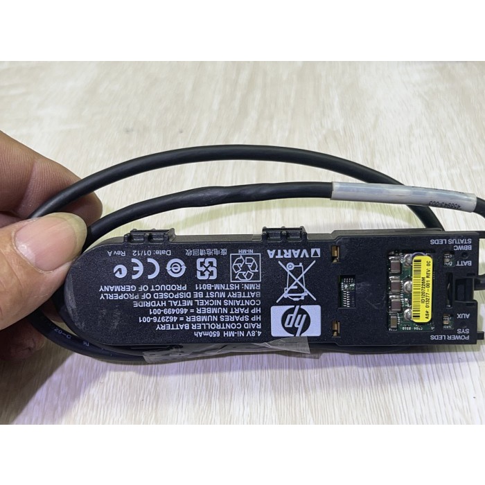 Jual HP 460499-001 4.8v Ni-mh 650mah P-series Battery With Cable. S_N ...