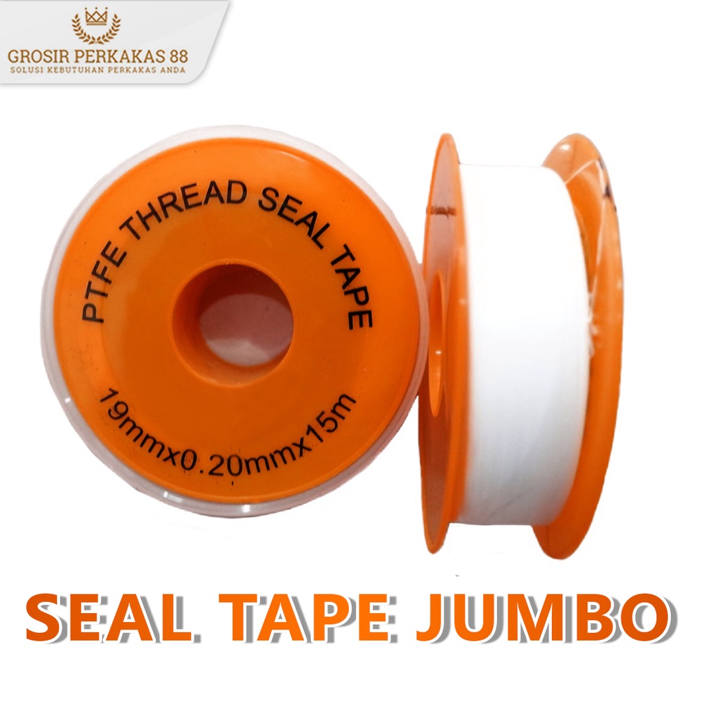 Jual Seal Tape Siltip Pipa Jumbo 2cm x 15m Selotip Kran Tba Besar ...