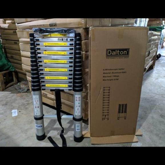 Jual Tangga Lipat Teleskopik 5 Meter Tangga Aluminium Dalton ML-1007 5 ...