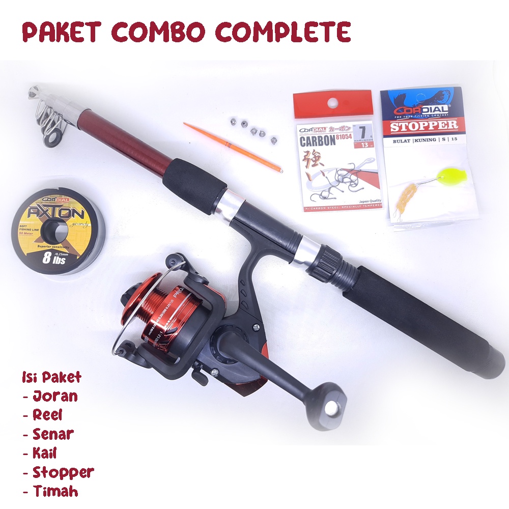 Jual Paket Mancing PROKATSU FREE FIRE 150 | Alat Pancing | Shopee Indonesia
