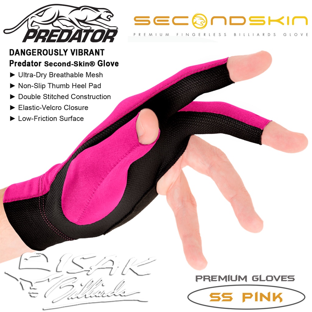 Jual Predator Glove SS Pink - Sarung Tangan Billiard Biliar Second Skin ...