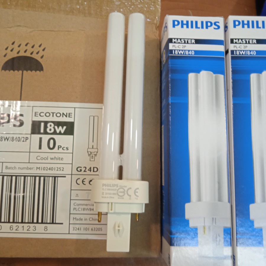 Jual PL-C 18W 2P Philips / Lampu PLC 18Watt 2Pin | Shopee Indonesia