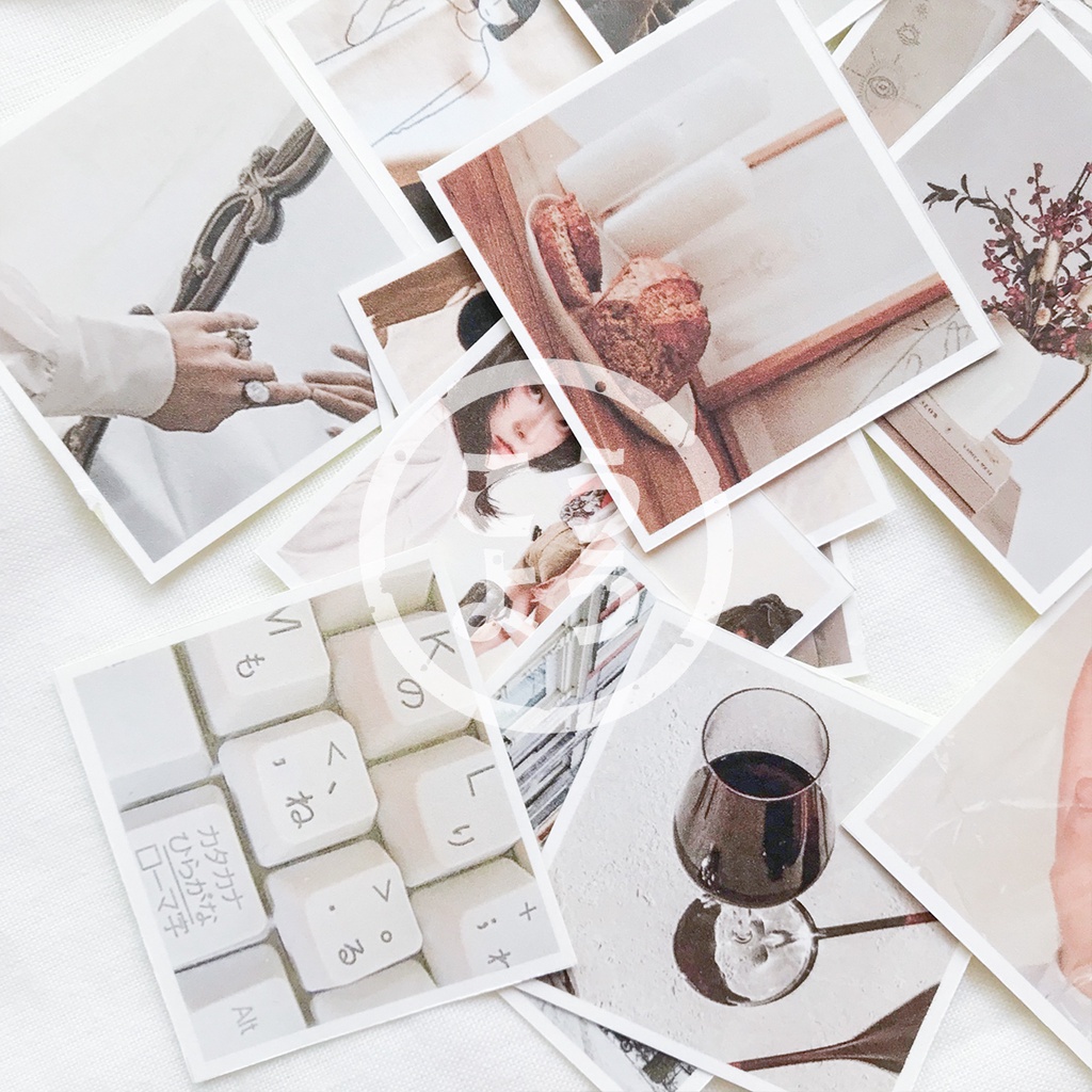 Jual 35 pcs Stiker HVS Gambar Aesthetic untuk Jurnal / Scrapbook (Pack ...