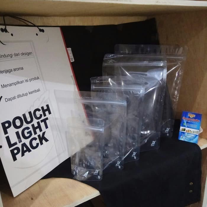 Jual [Plastic Wrap] Standing Pouch Lightpack 18 X 29 Cm - Pouch K Pack ...