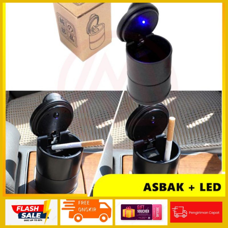 Jual ASBAK MOBIL LED TONG SAMPAH KECIL HOLDER COIN ASBAK LED | Shopee ...