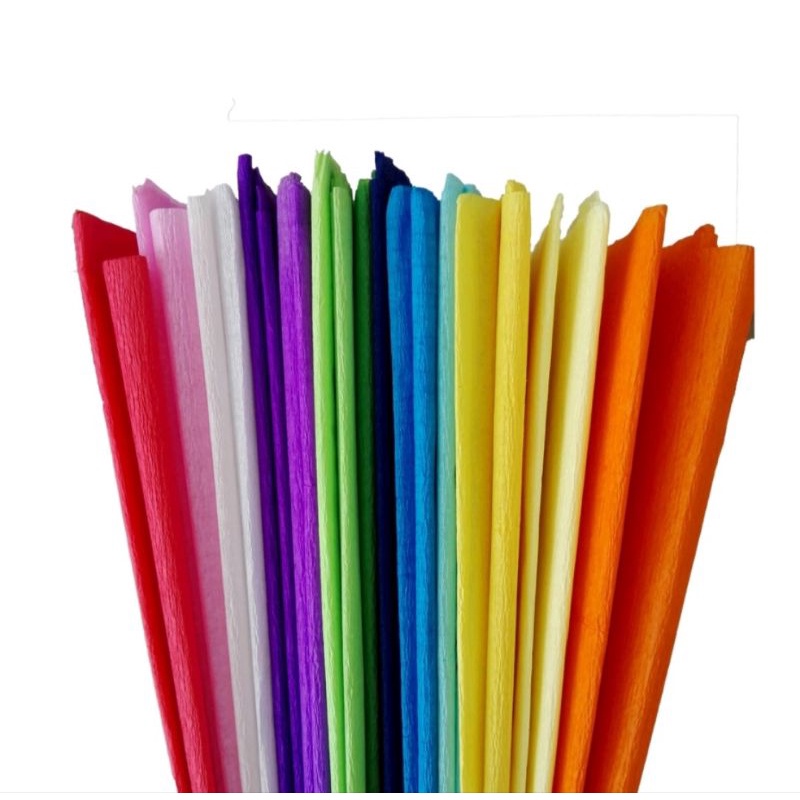 Jual Kertas krep /Kertas Crepe /Crepe paper (VOL2) | Shopee Indonesia