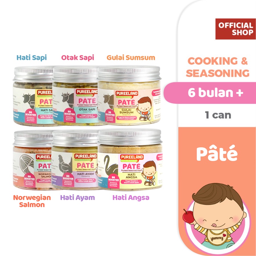 Jual Pureeland Pate Pureed Seasoned Meat / Pate Puree Olahan Daging ...