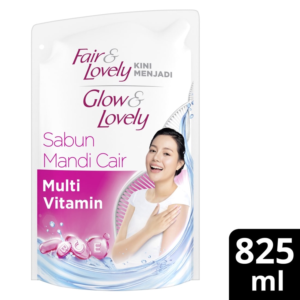 Jual Fair & lovely Glow & Lovely Brightening Bodywash with Multivitamin ...
