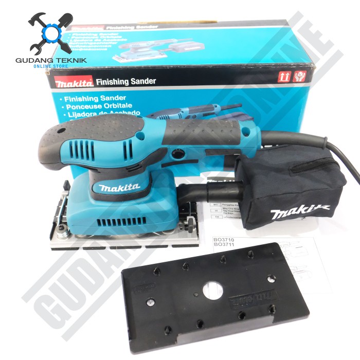 Jual Mesin Amplas Sander Finishing Kayu BO3710 MAKITA / Finishing ...