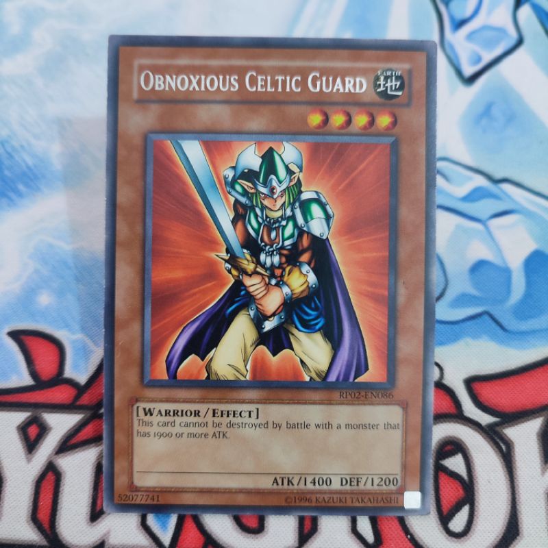 Jual yugioh obnoxious celtic guardian RP02 rare original | Shopee Indonesia
