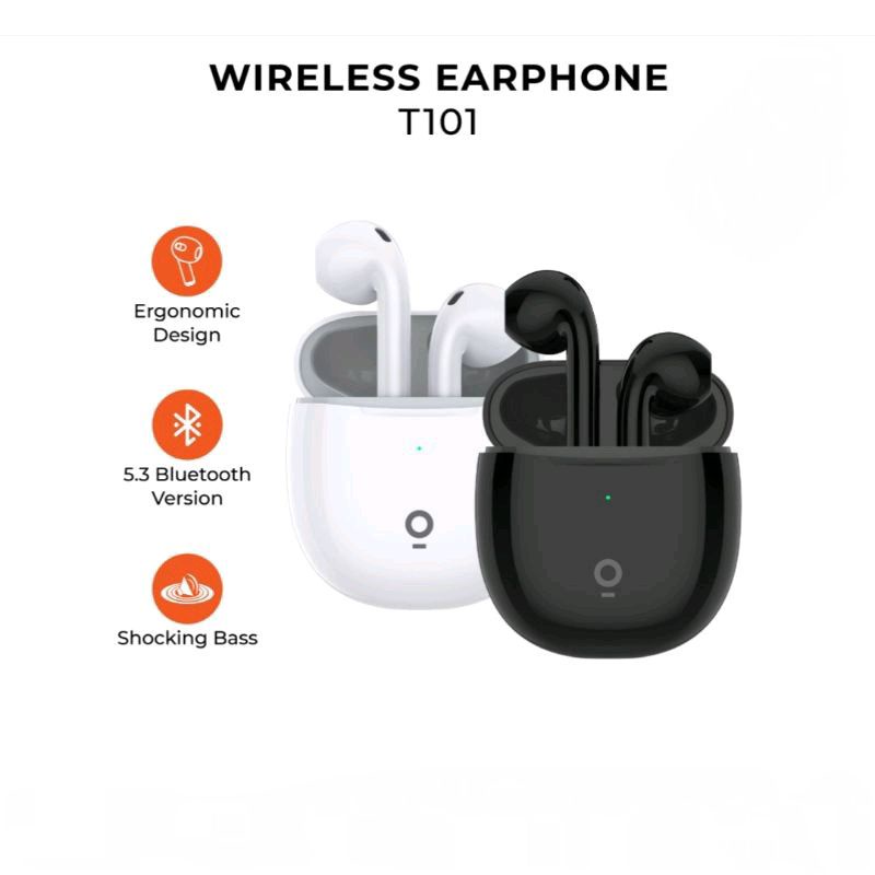 Jual TRUE WIRELESS EARPHONE OLIKE T101 GARANSI 1 TAHUN | Shopee Indonesia