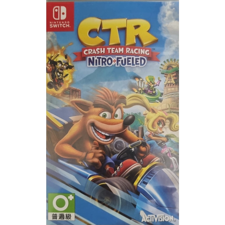 Jual CTR Crash Team Racing Nitro Fueled Nintendo Switch Second | Shopee ...