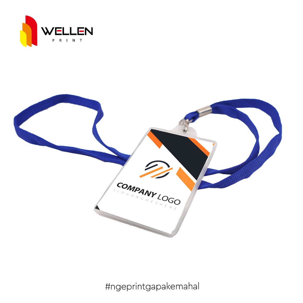 Jual WELLEN PRINT - Cetak Kartu Id card Custom 1 muka / Print Idcard 2 ...