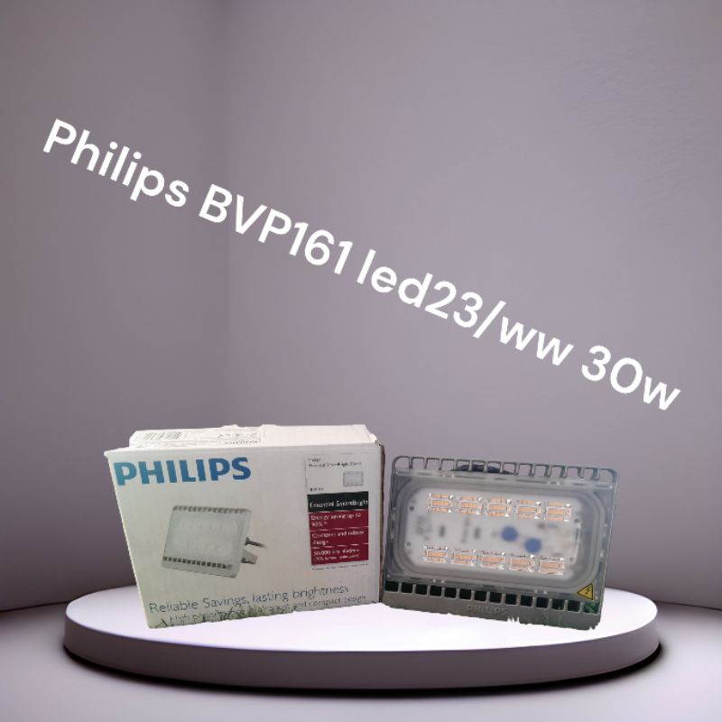 Jual Lampu Sorot Philips BVP161 LED23/30W WW 3000K WB GREY | Shopee Indonesia