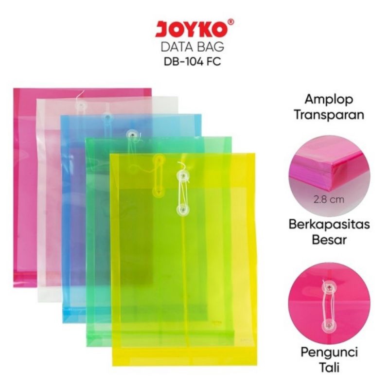 Jual Map Plastik Tali Folio JENIA ( 1 Pack/12 Pcs) | Shopee Indonesia
