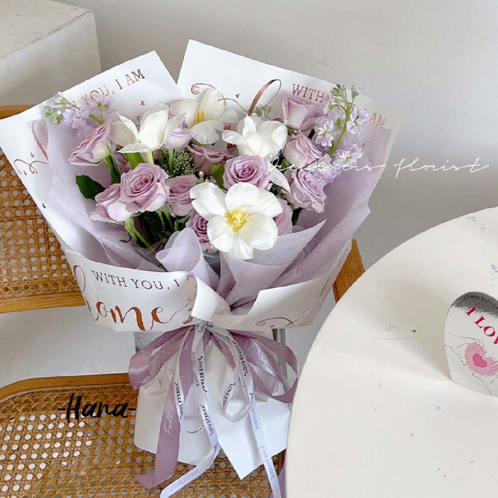 Jual Kertas bunga artificial/buket bunga wrapping/barang florist ...