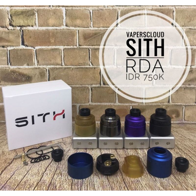 Jual Authentic Sith RDA by Vaperzcloud | Shopee Indonesia