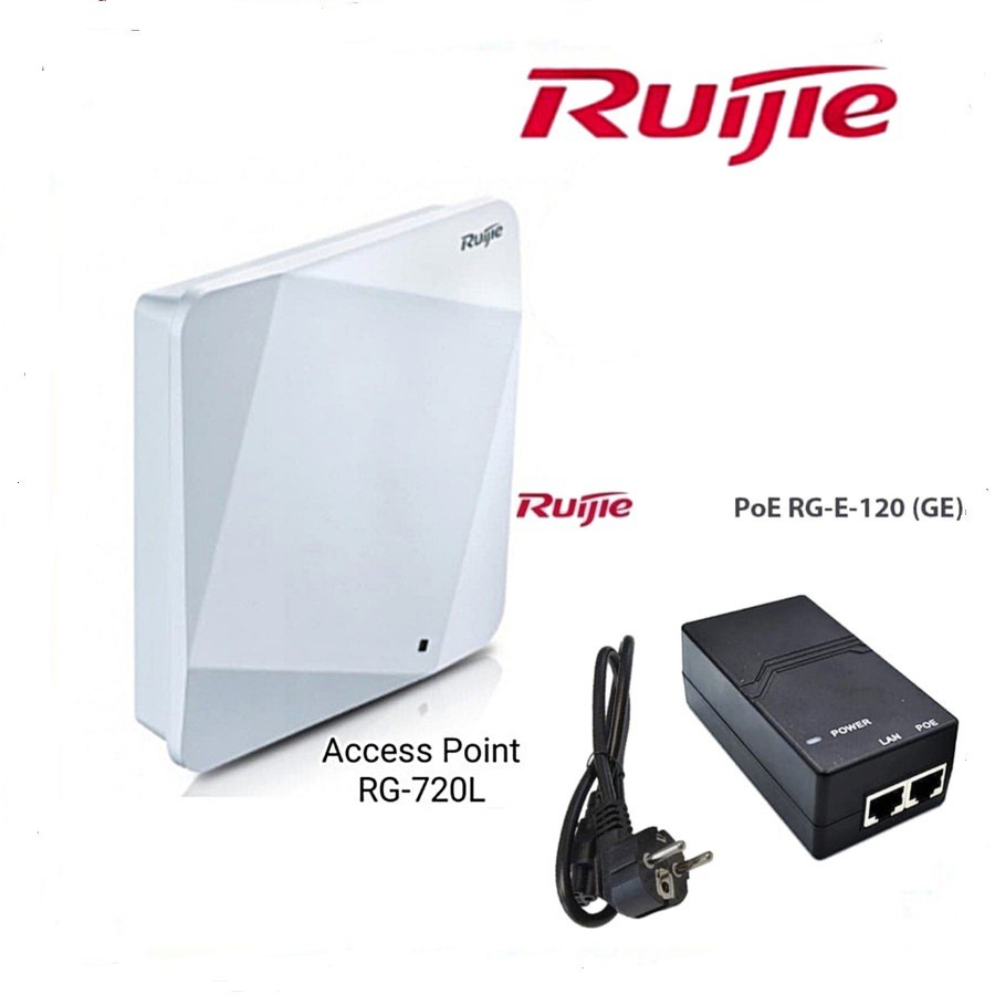 Jual RUIJIE RG-AP720L + ADAPTOR POE ENTERPRISE INDOOR 802.11AC WAVE 2 ...
