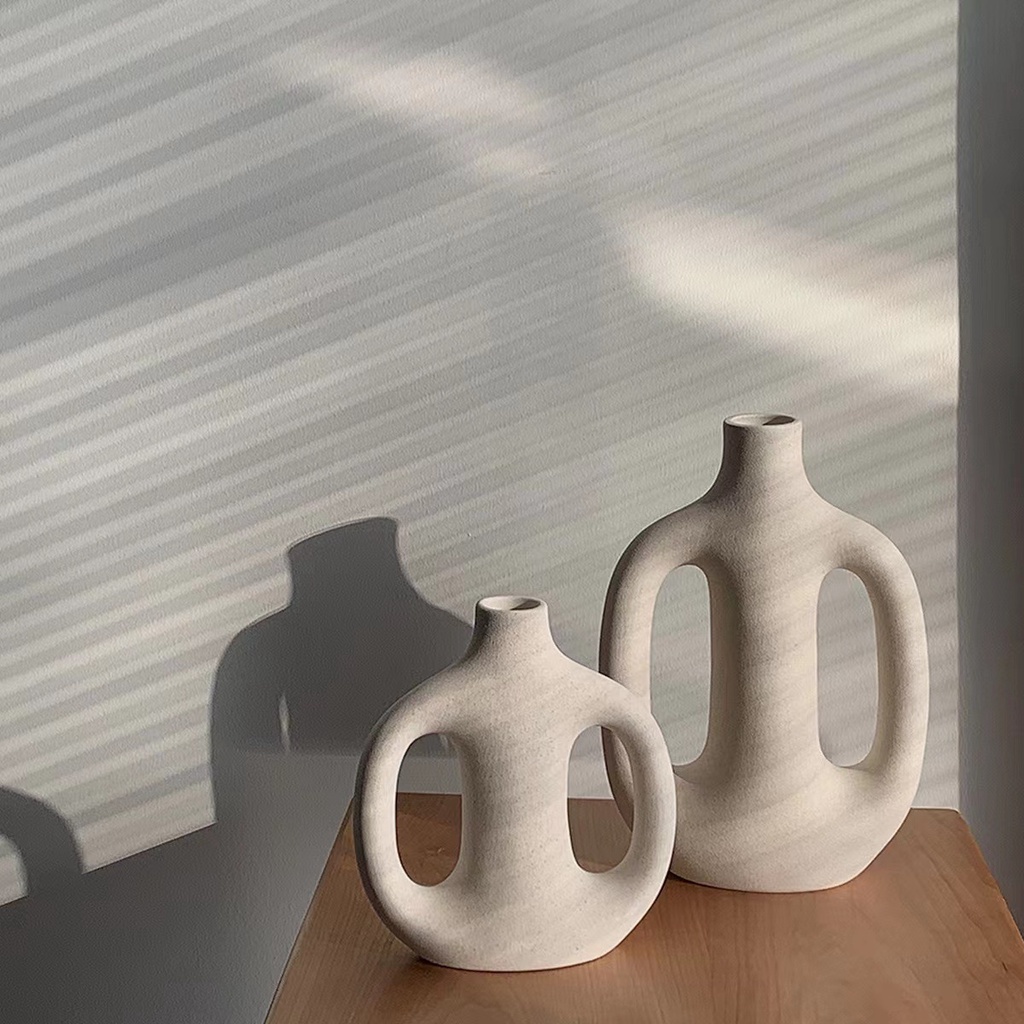 Jual Vas Bunga Keramik Mala / Vase Bunga / Dekorasi / Pottery ...