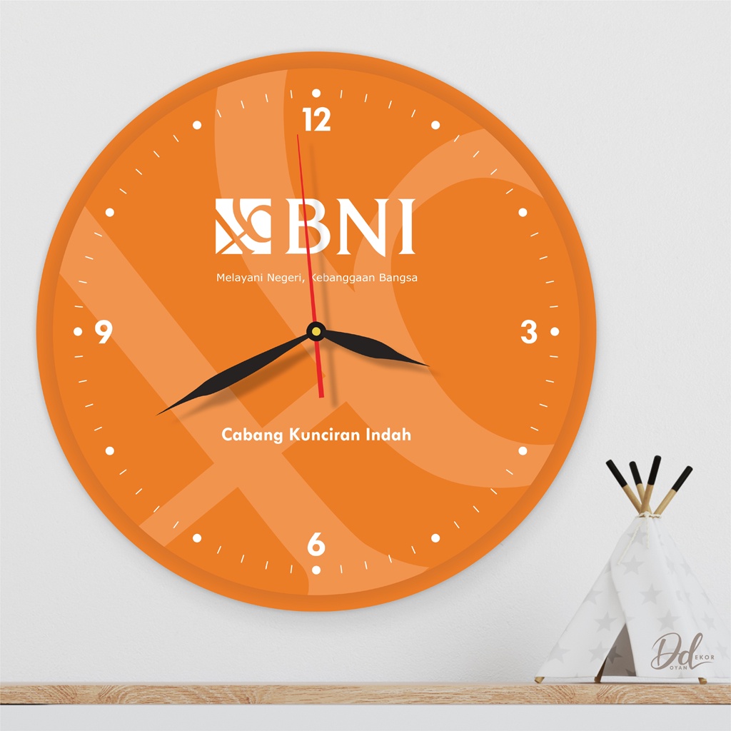 Jual Jam Dinding Bebas Request Free Custom Foto Logo Hadiah Kenang ...