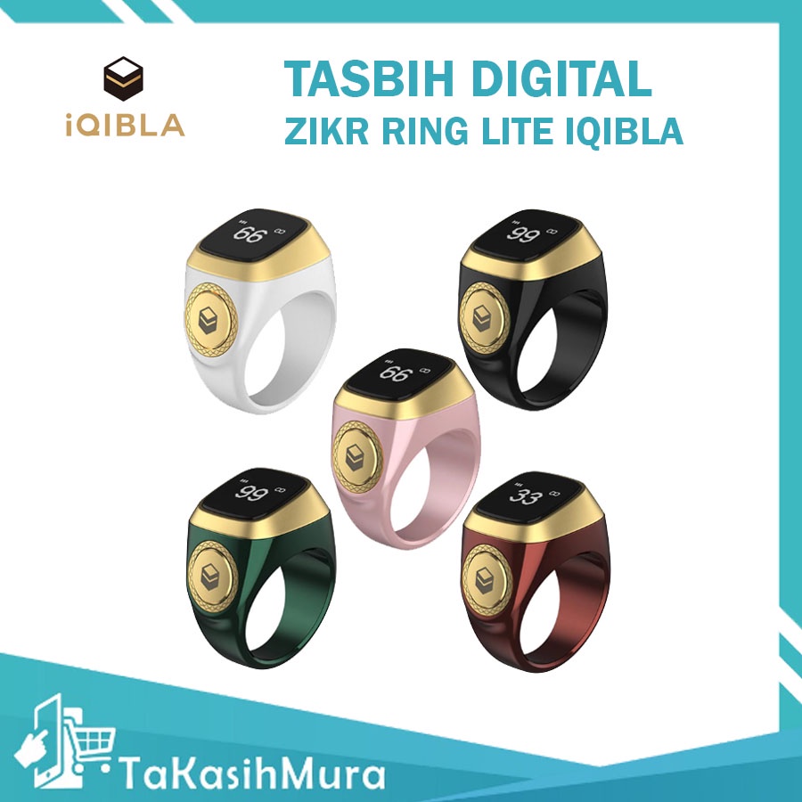 Jual Tasbih Digital Zikr Ring Zikr1 Lite Smart Ring Tasbeh Iqibla Zikir ...