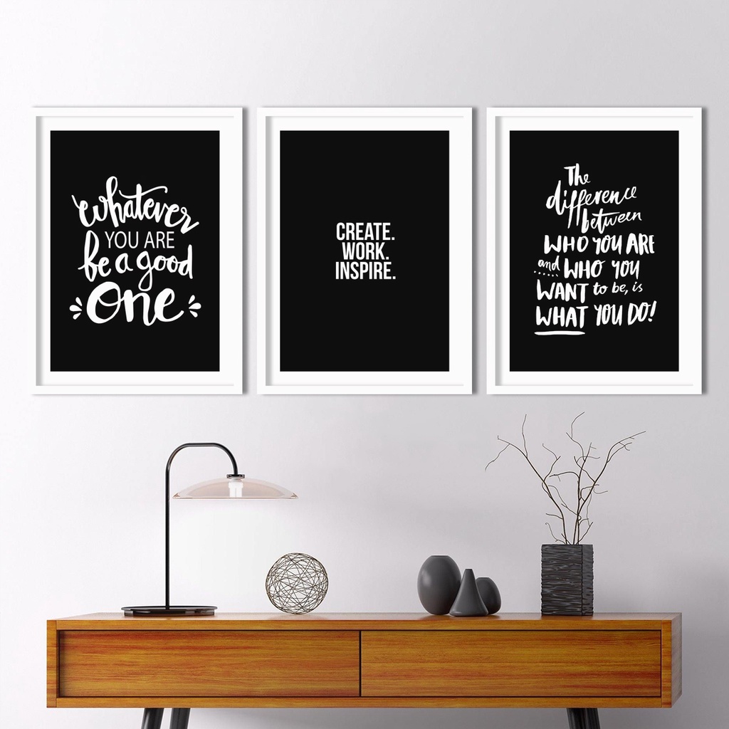 Jual Hiasan Dinding Quotes 30x40cm Wall decor Pajangan Rumah Kamar ...