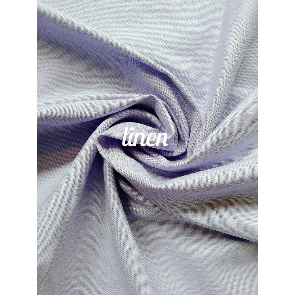 Jual KAIN LINEN PREMIUM ORI/COTTON LINEN/KATUN LINEN | Shopee Indonesia