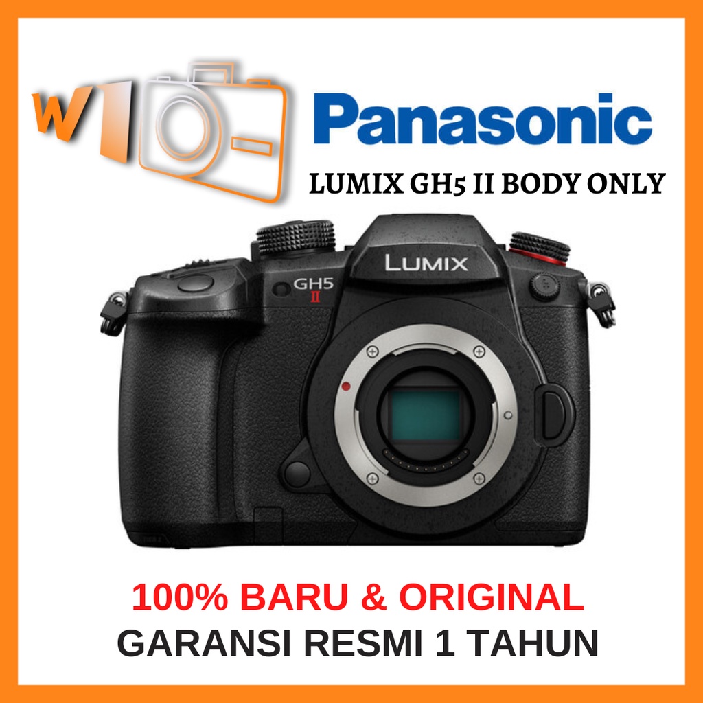 Jual Panasonic Lumix GH5 II Mirrorless Camera | Shopee Indonesia