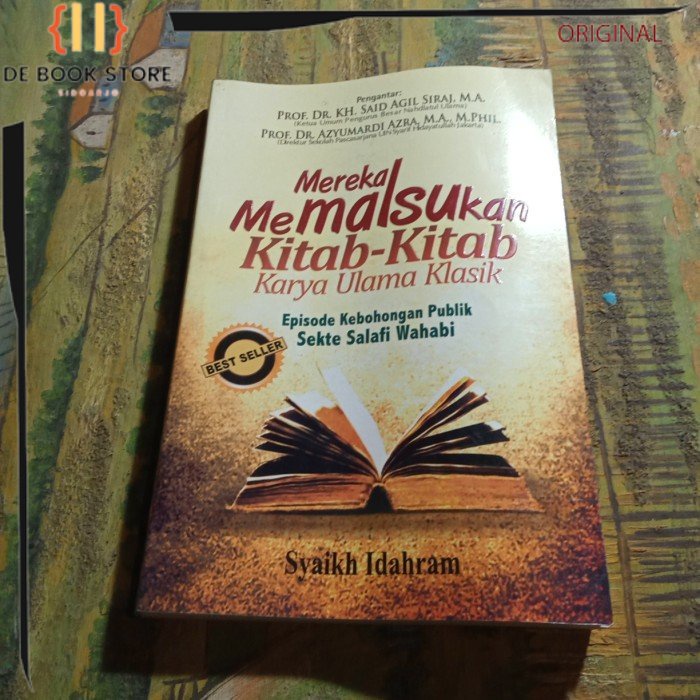 Jual ORIGINAL - Mereka memalsukan kitab kitab karya ulama klasik ...