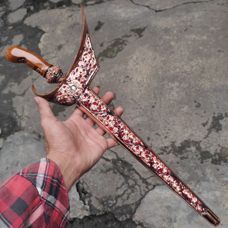 Jual Warangka Keris Ladrang / Branggah Full Blok Kerawang Garap ...