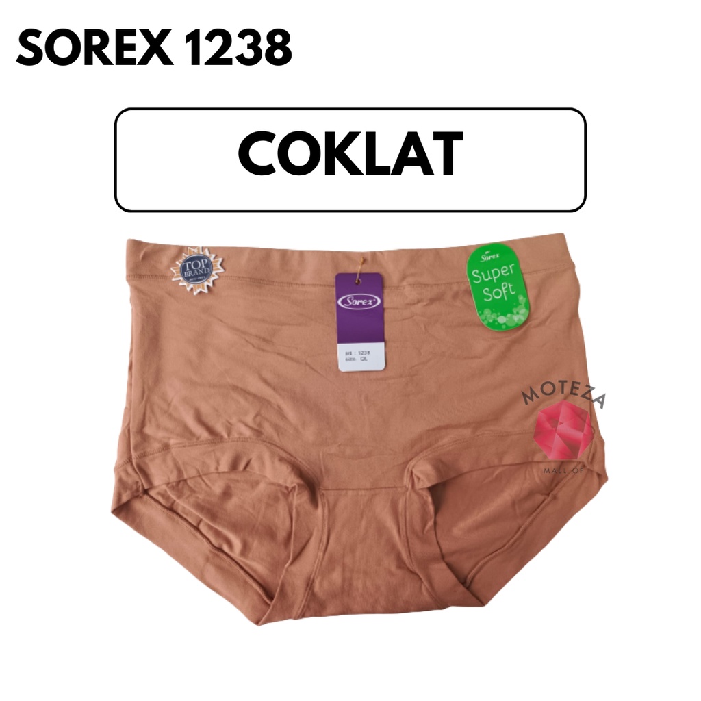 Jual Sorex CD 1238 Celana Dalam Wanita - Maxi Panty Super Soft - M L XL XXL | BISA PILIH WARNA ...