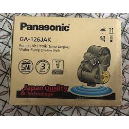 Jual POMPA AIR PANASONIC GA-126JAK / GA 126 JAK Sumur Dangkal Otomatis ...