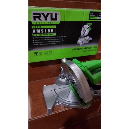 Jual Mesin potong aluminium / kayu miter saw - mitter saw ryu 7 in RMS ...