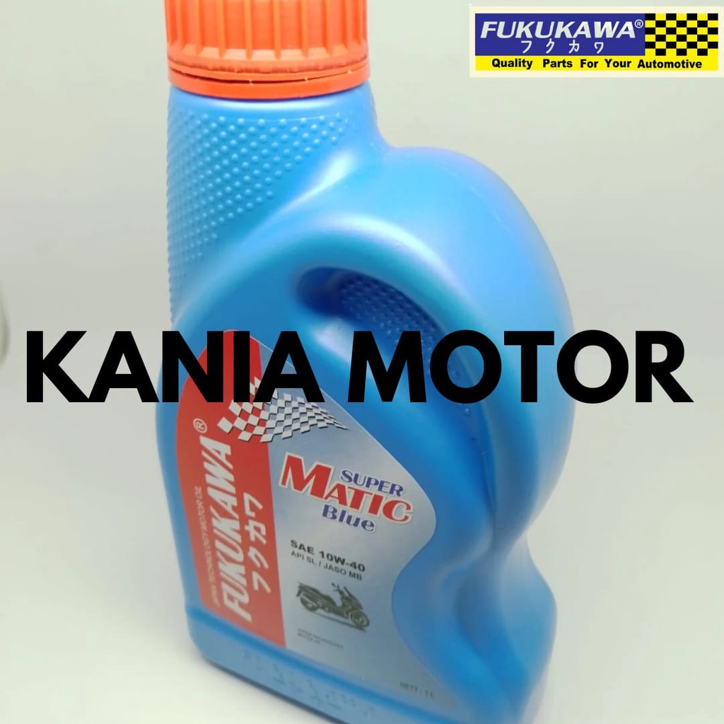 Jual OLI MESIN MOTOR MATIC HONDA YAMAHA 1L RED MERK FUKUKAWA | Shopee ...