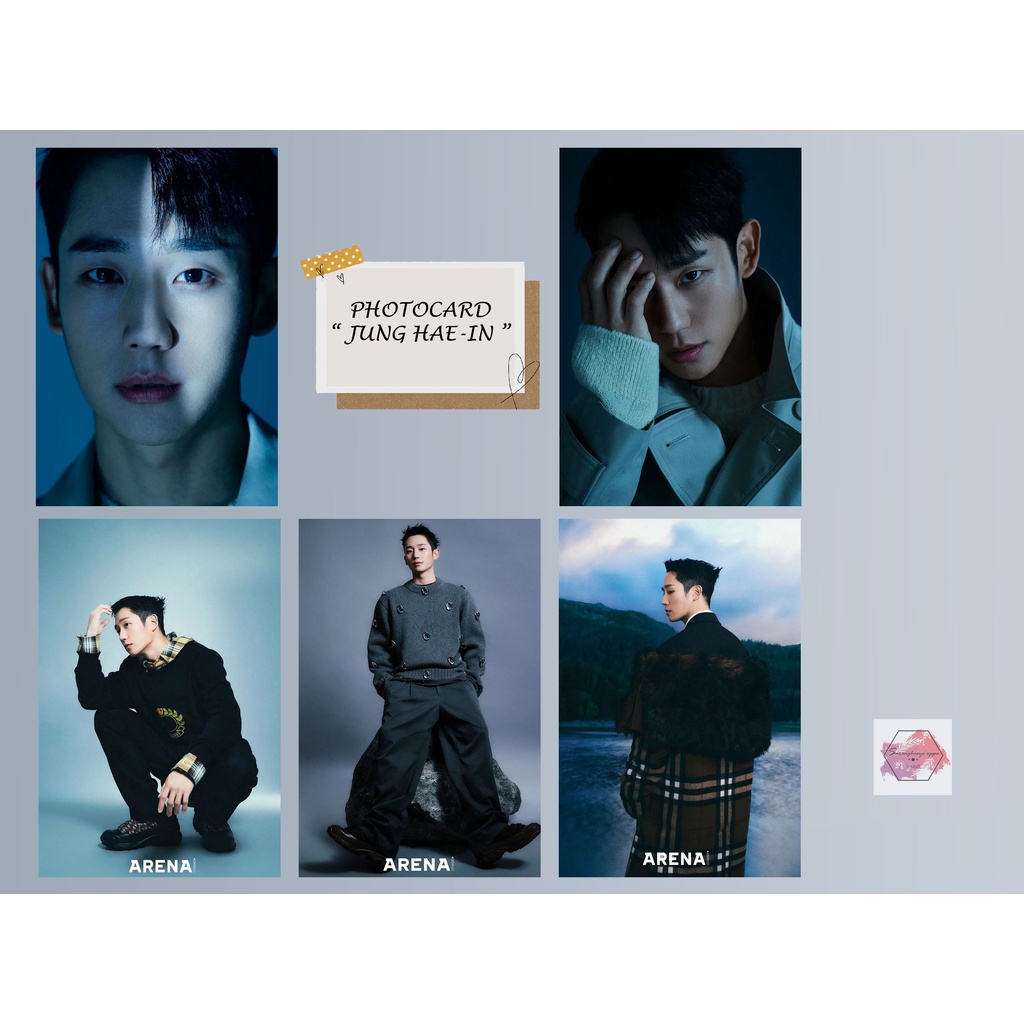 Jual JUNG HAE IN - PHOTOCARD KACTOR isi 5pcs | Shopee Indonesia