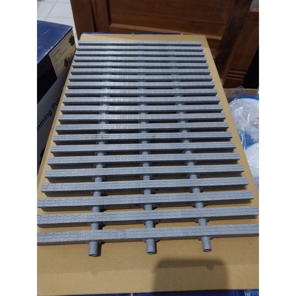Jual Grill Kolam Renang Lebar 30 cm 3 Kaki Warna Abu | Gril Kolam ...