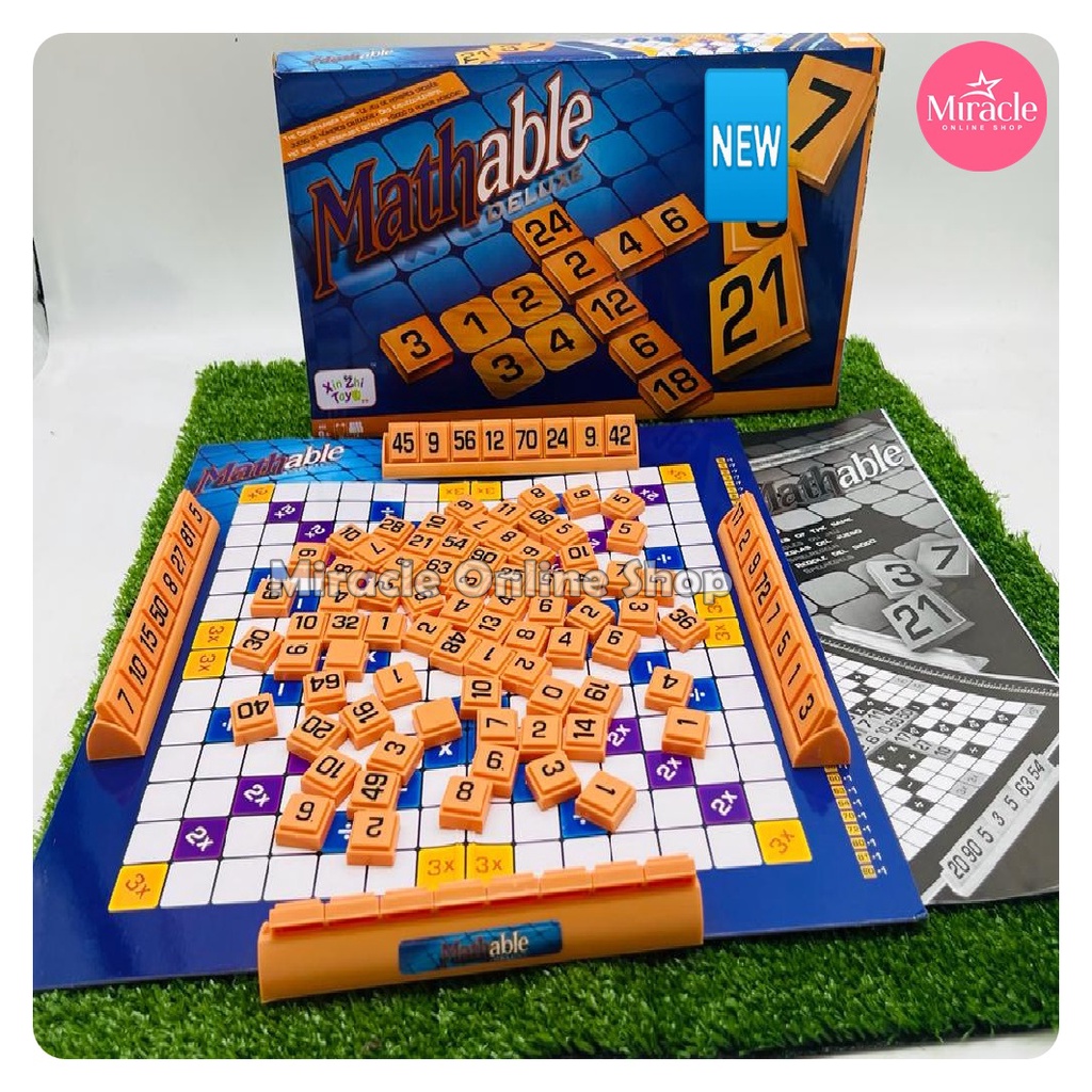 Jual Mainan Mathable Board Game permainan papan matematika susun angka ...