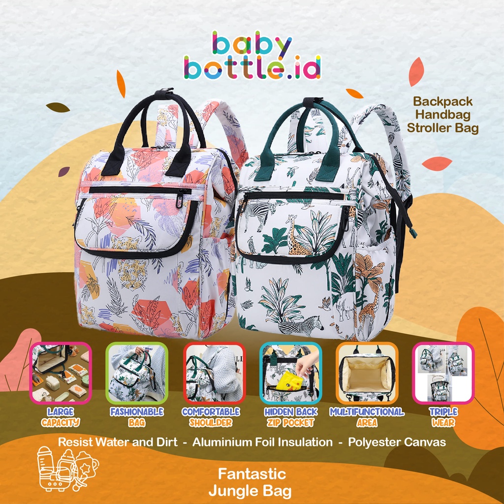 Jual BABY DIAPERS BAG STROLLER | Tas Popok Besar Perlengkapan Ibu Bayi ...