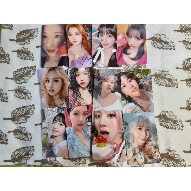 Jual pc photocard twice mnm more & more taste of love tol sana tomat ...