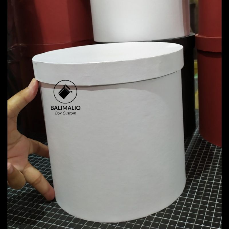 Jual BOX BULAT 20x20 / Bloom Box / Gift Box | Shopee Indonesia